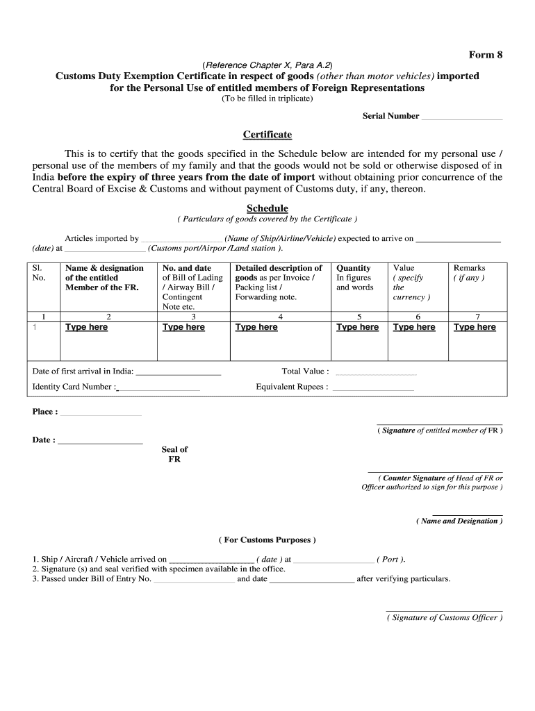 Duty Certificate - Fill Online, Printable, Fillable, Blank | pdfFiller