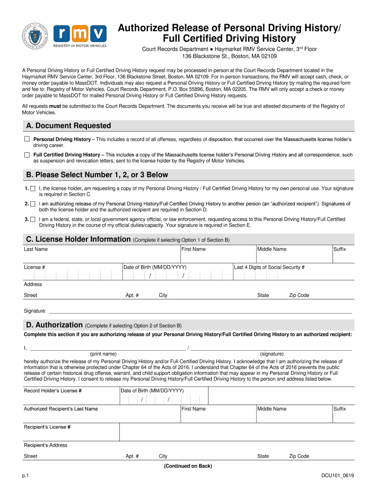 Fillable Online Fillable Online Public Driving Record Request Form ...