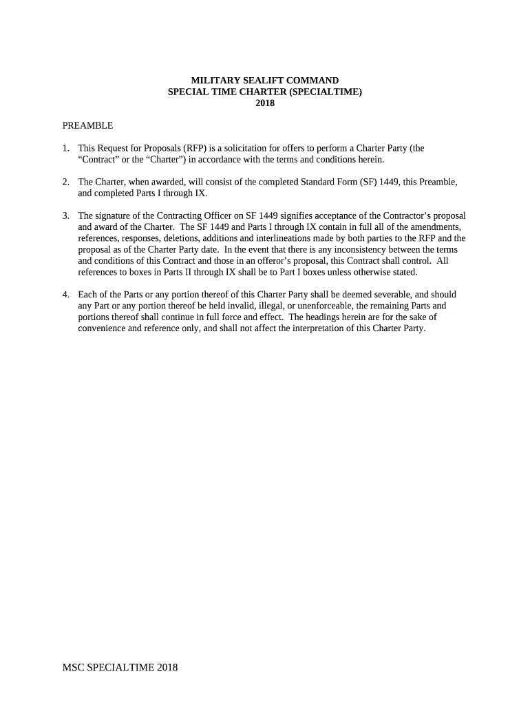 Tanker Time Charter - Military Sealift Command - Navy.mil Doc Template ...