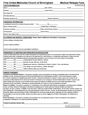 Fillable Online MEDICAL AUTHORIZATION - FUMC Rockwall Fax Email Print ...