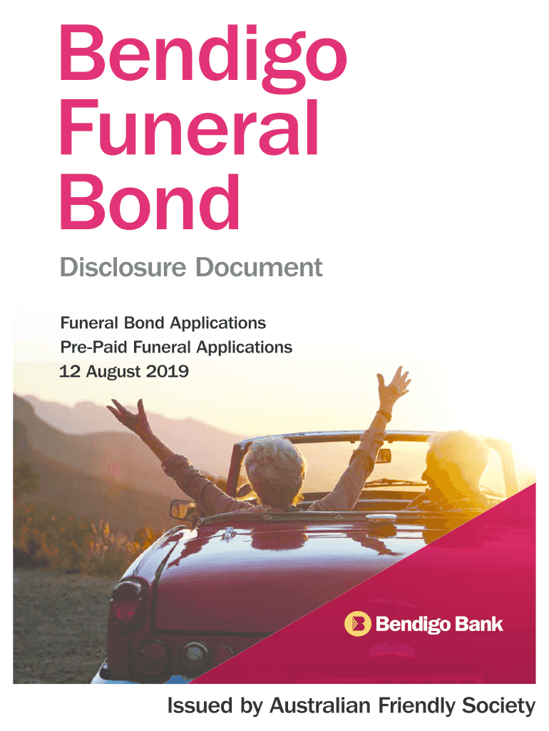 Fillable Online Funeral Bond Applications Fax Email Print - pdfFiller