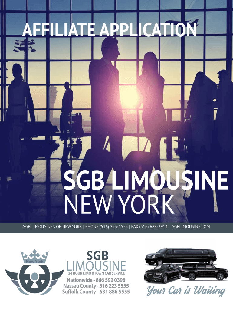 Fillable Online Executive Limousines: Luxury Limo Rental Service For ...