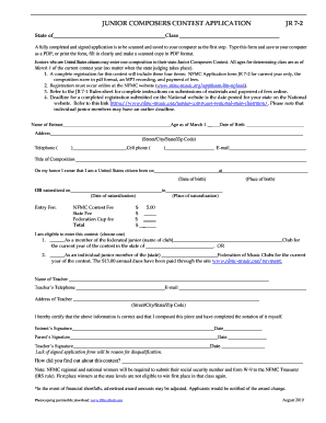 Fillable Online A fully completed and signed application is to be ...