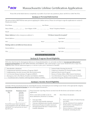 Fillable Online Massachusetts Lifeline Certification Application.docx ...
