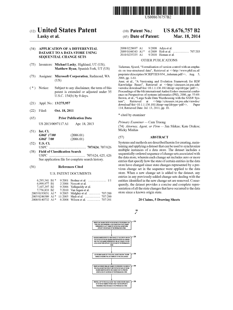 Fillable Online The USPTO Patent Assignment Dataset - United States ...