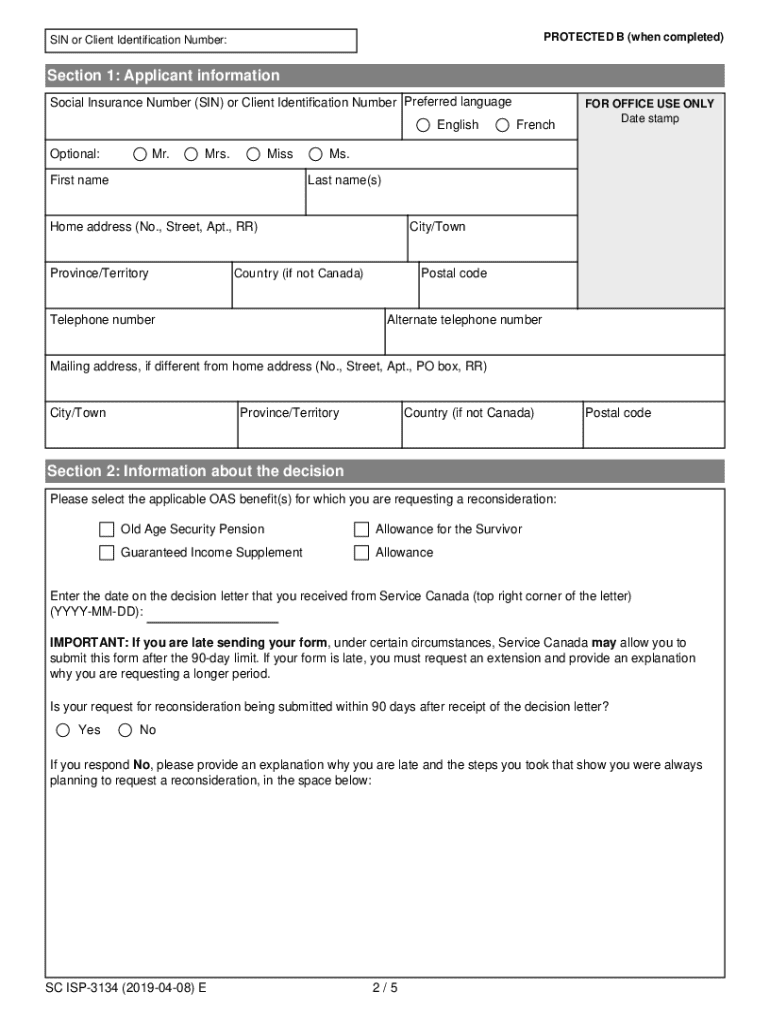 Isp 3134 Form - Fill Online, Printable, Fillable, Blank | pdfFiller
