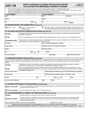 Fillable Online Cathodic protection of underground storage tank systems ...