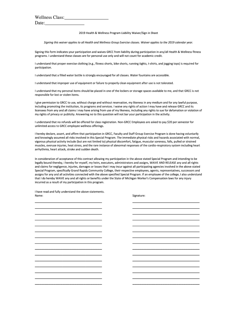 Fillable Online Employee Wellness Program Policy TemplateWorkable Fax ...