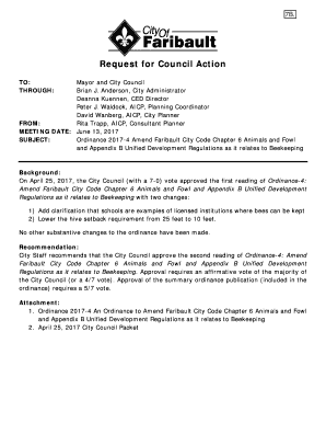 Fillable Online City Council Joint Committee City Hall - Council ...