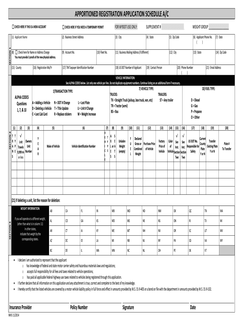 Fillable Online IRP/Apportioned Vehicle Registration Manual - DMV Fax Email Print - pdfFiller