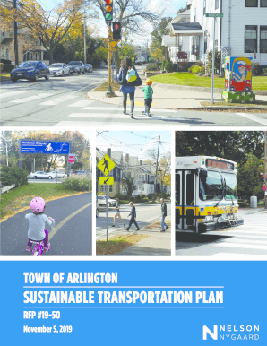 Fillable Online Nelson Nygaard Sustainable Transportation Plan Proposal ...
