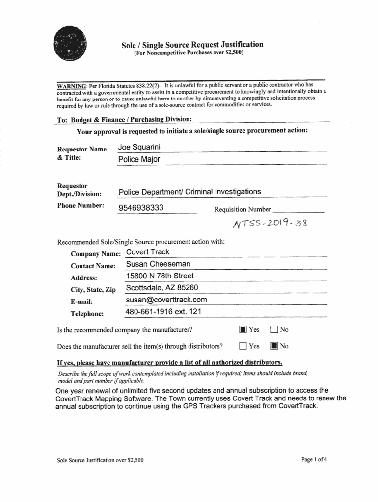 Fillable Online Bid tampering, definition of public servant - Florida ...