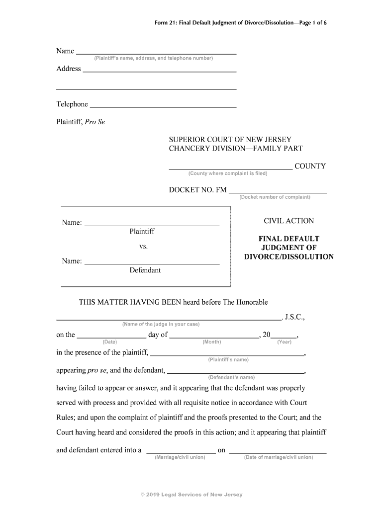 Michigan Record Of Divorce Fillable Form Printable Forms Free Online