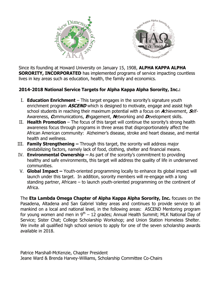 Fillable Online alpha kappa alpha history pdf Fax Email Print - pdfFiller