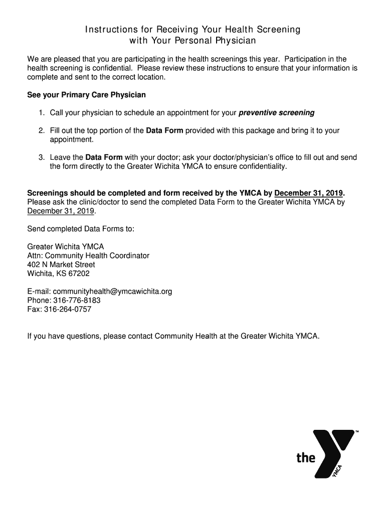 Fillable Online Instructions for Receiving Your Biometric Screening ...