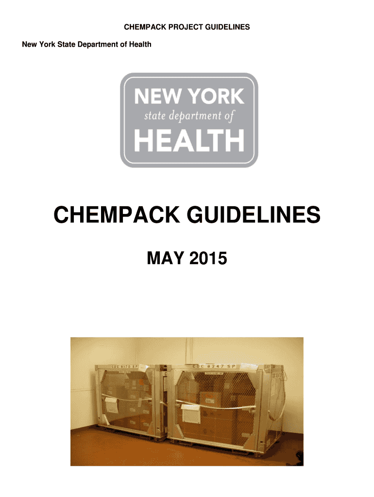 Fillable Online The CHEMPACK Project Guidelines - What If? Colorado Fax ...