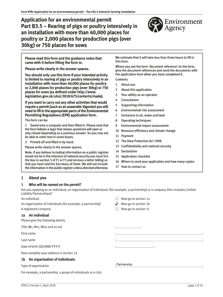 Fillable Online Application Bespoke - Application-form-Part-B3-5 ...