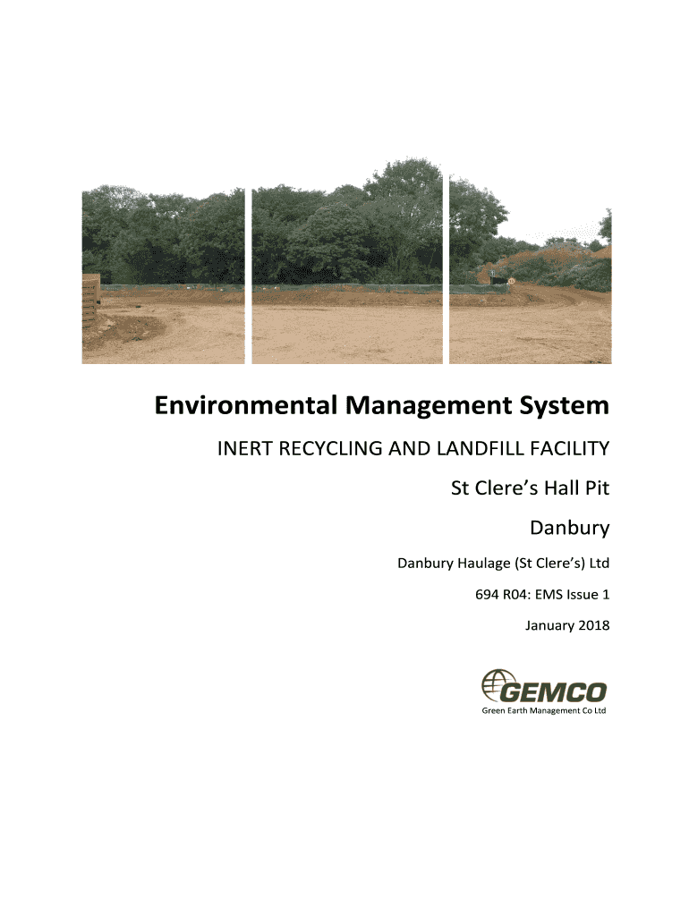 Fillable Online Surface Water Management Plan - Environment Agency Fax ...