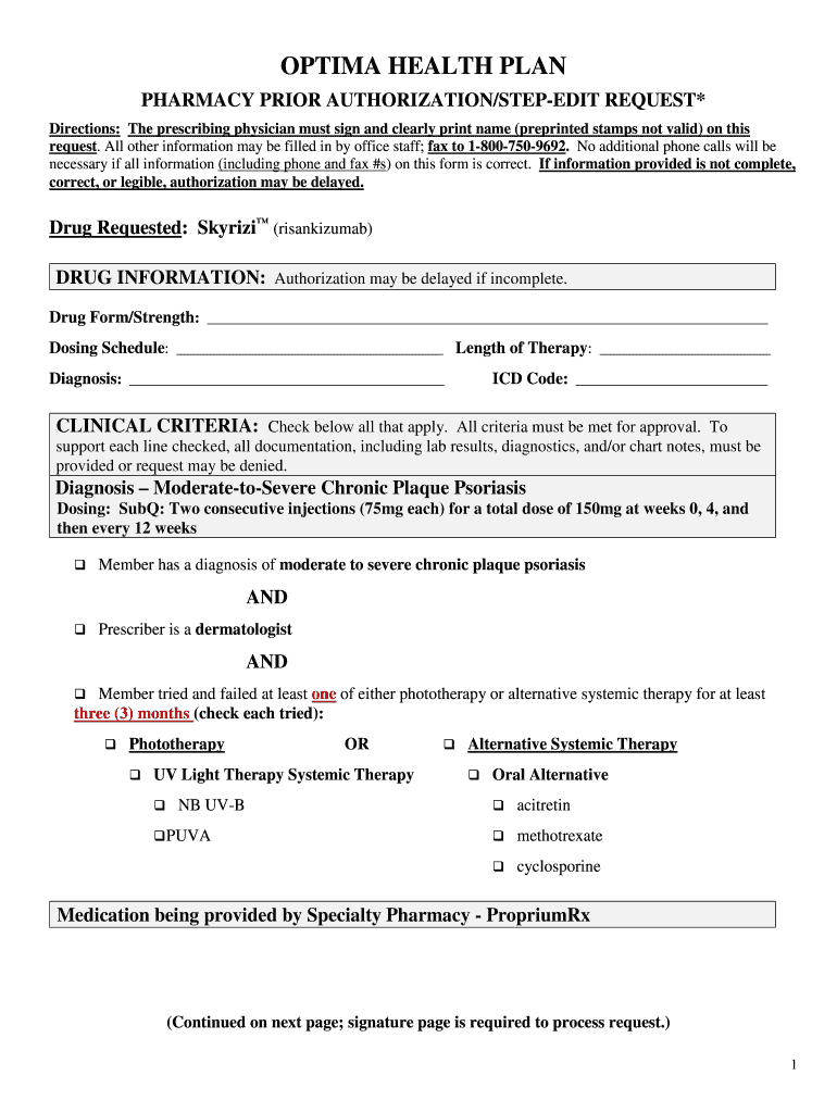 Fillable Online Fillable Online PHARMACY PRIOR AUTHORIZATION/STEP-EDIT ...