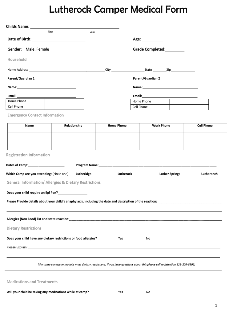 Fillable Online Doctor's Signature Page for online health forms ...