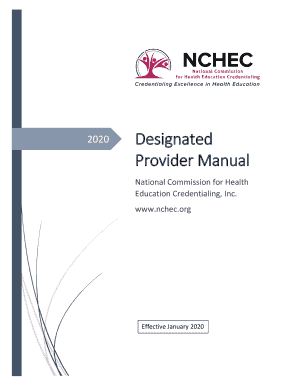 Fillable Online Designated Provider Manual - Assets Service Fax Email ...