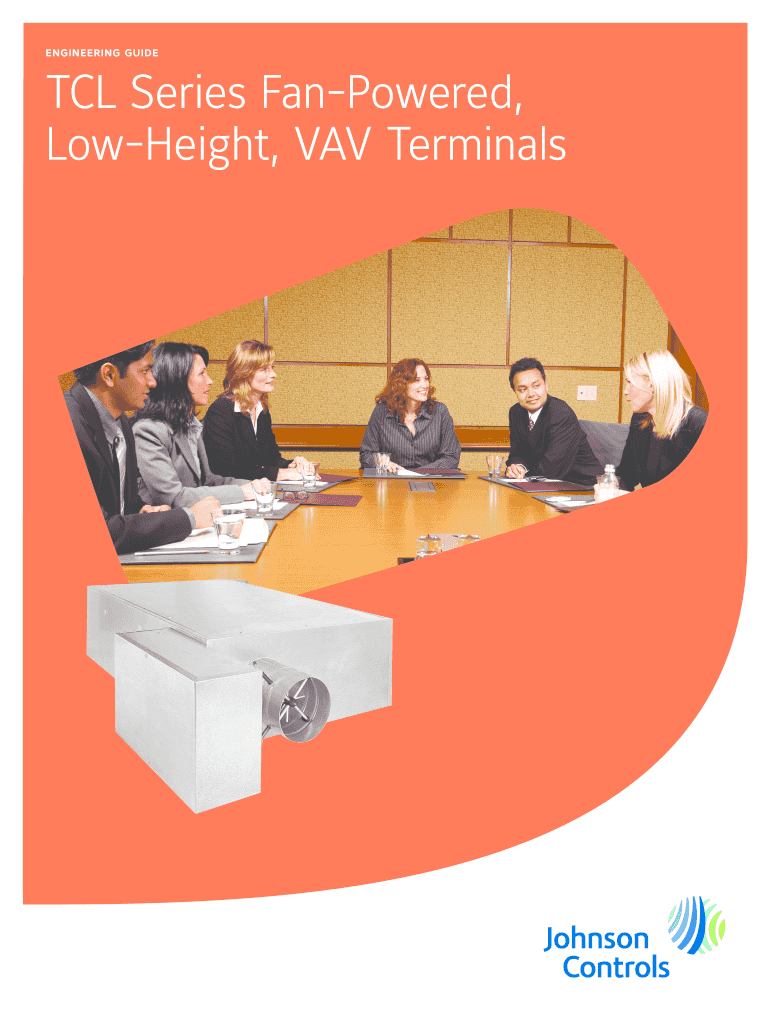 Fillable Online TCL Series Fan-Powered, Low-Height, VAV Terminals (FORM ...