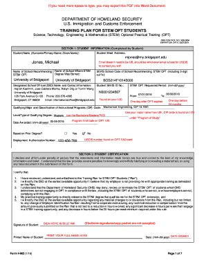 Fillable Online DSOs and the Form I-983 - Study in the States ...