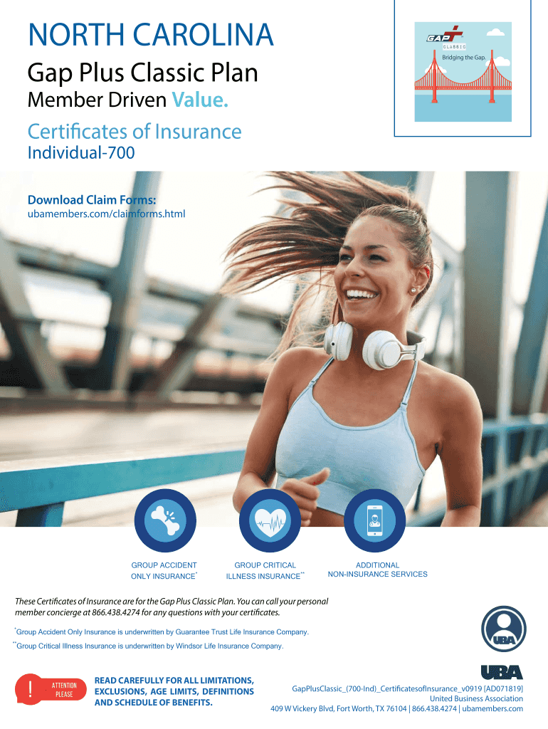 Fillable Online United Business Association (UBA)- Filing an insurance ...