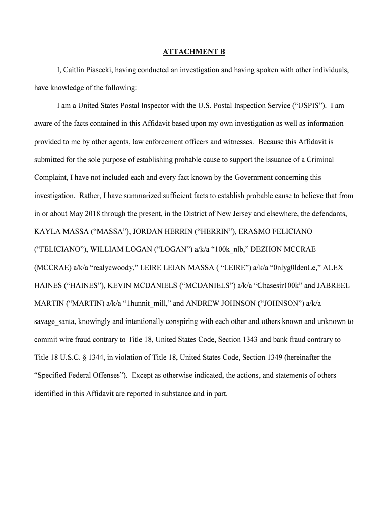 Kayla Massa Release Date - Fill Online, Printable, Fillable, Blank ...