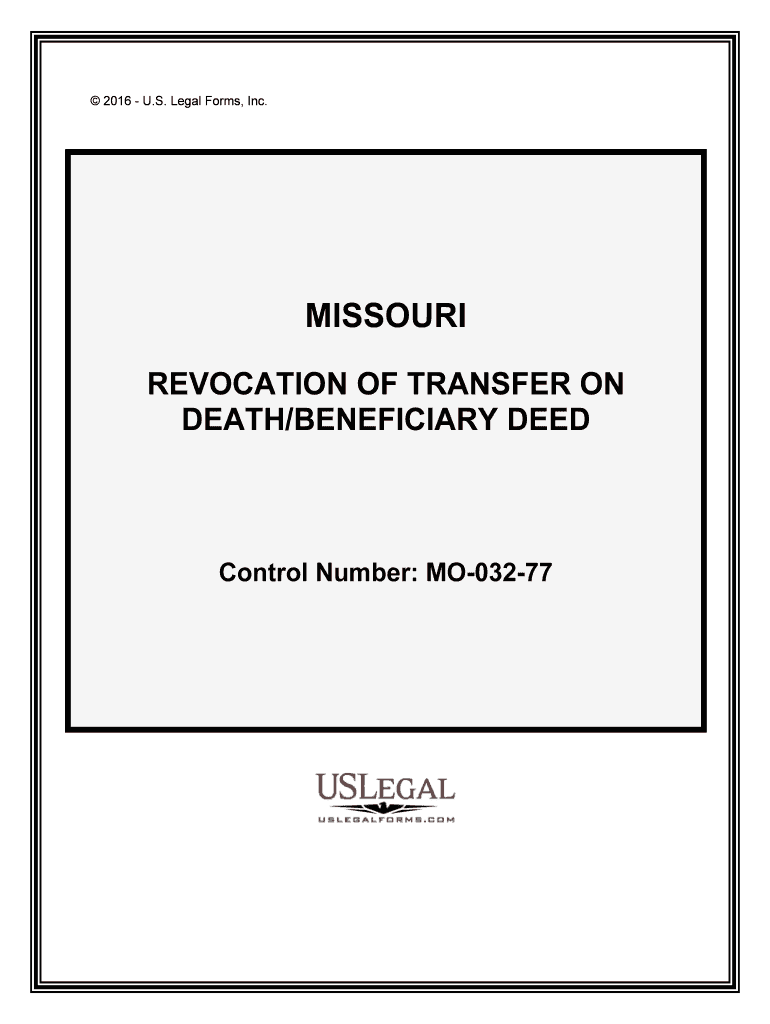 Revocation Deed - Fill and Sign Printable Template Online | US Legal Forms