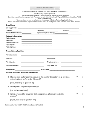 Fillable Online ABH-VA-CCC-Plus-and-Medallion-FAMIS-4.0-Diabetic ...