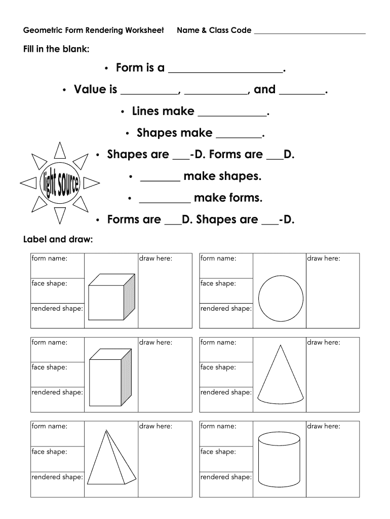 Fillable Online rendering worksheet Fax Email Print - pdfFiller
