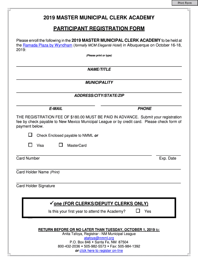 Fillable Online Application for Municipal Registration Certificate Fax ...