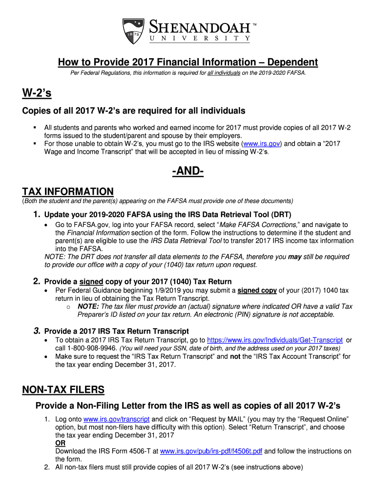 Fillable Online How to Report FAFSA College Money on a Federal Tax ...