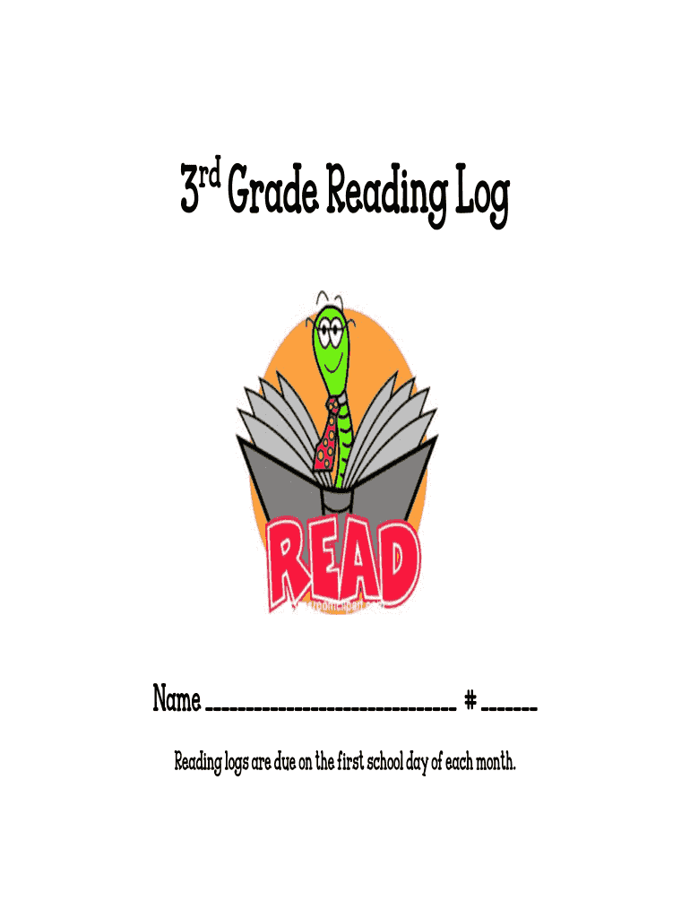 Fillable Online 3 Grade Reading Log Fax Email Print - pdfFiller