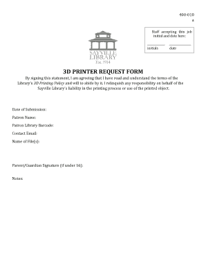 Fillable Online (PDF) The Impact and Application of 3D Printing Technology Fax Email Print ...