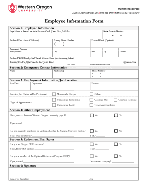 Fillable Online New Employee Paperwork Checklist Hourly Fax Email Print ...