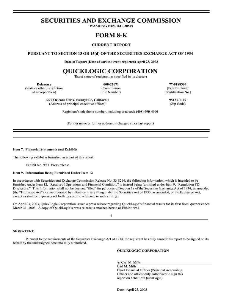 Fillable Online 1277 Orleans Drive, Sunnyvale, California Fax Email ...