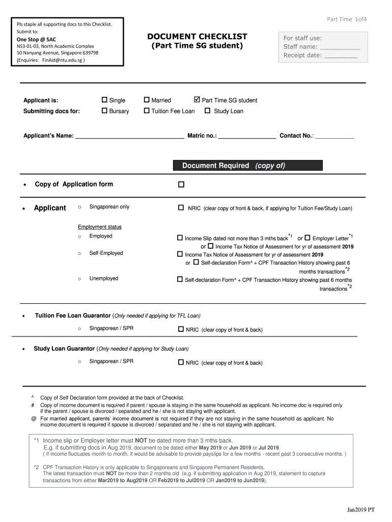 Ntu Admission Form - Fill Online, Printable, Fillable, Blank | pdfFiller