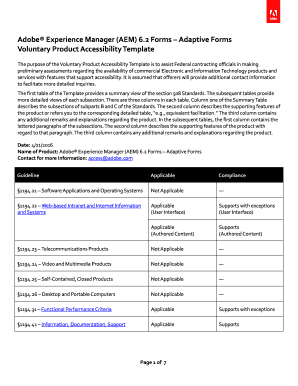 Fillable Online Adobe Experience Manager 6.2 FormsAdaptive Forms ...