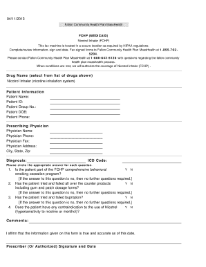 Fillable Online Inhaler prior authorization form Fax Email Print ...