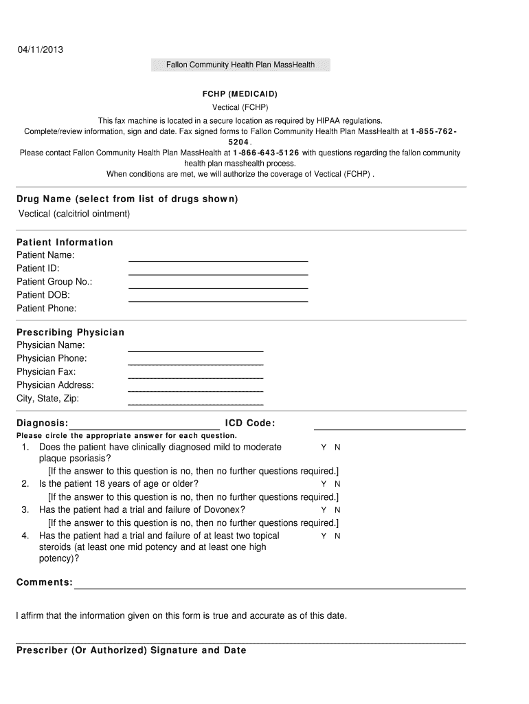 Fillable Online prior authorization form Fax Email Print - pdfFiller