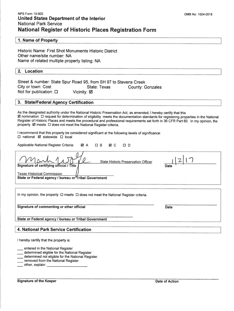 Fillable Online Download the National Register nomination. Fax Email ...