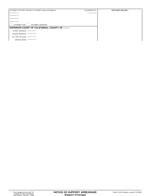ca debtor Doc Template | pdfFiller