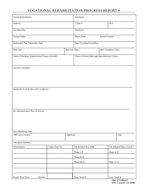 report workers Doc Template | pdfFiller