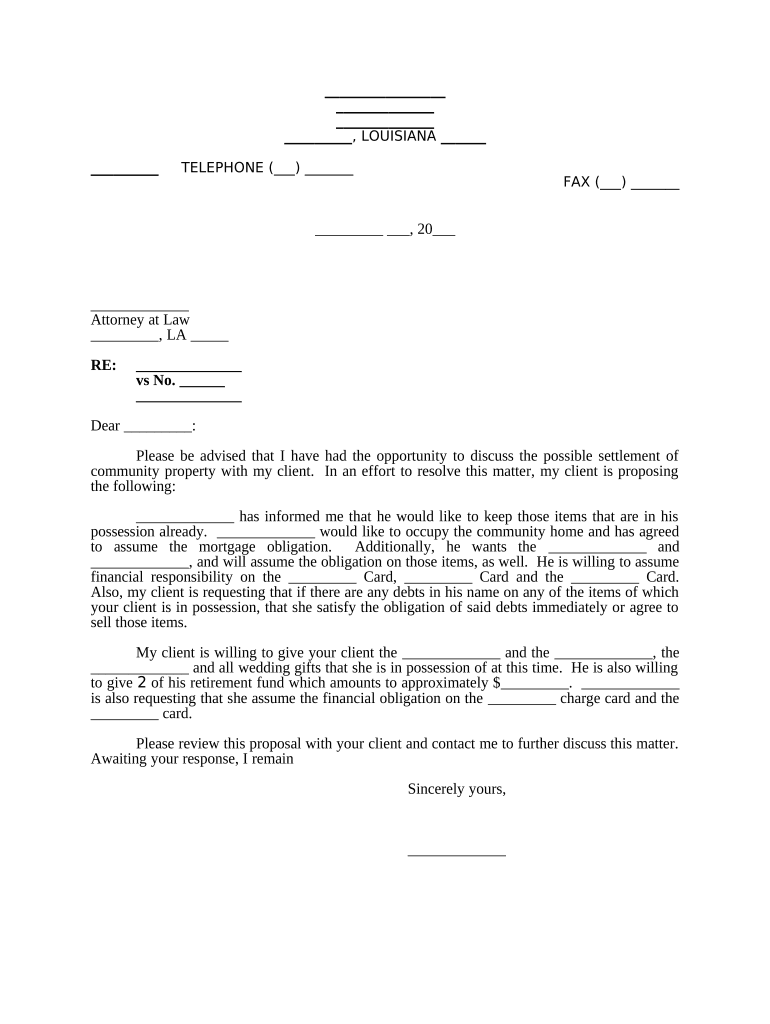 Sample Letter To Opposing Counsel With Settlement Offer Doc Template 