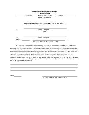 affidavit of irretrievable breakdown example Doc Template | pdfFiller