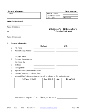 minnesota statement Doc Template | pdfFiller