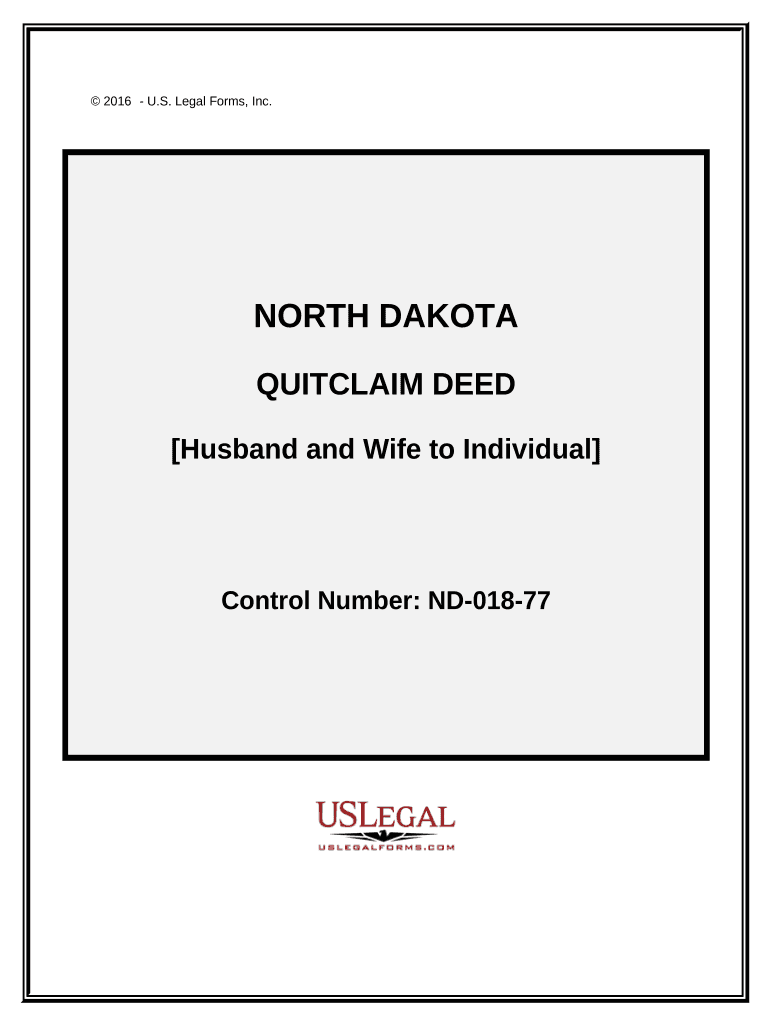 Quit claim deed north dakota: Fill out & sign online | DocHub