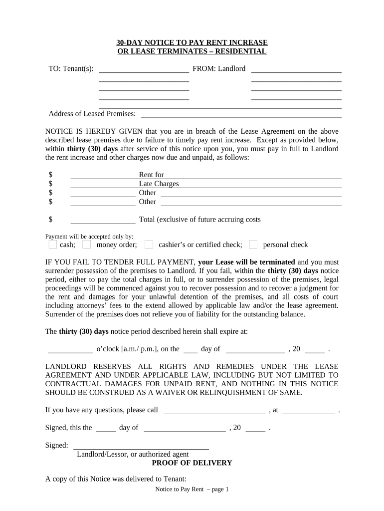 Nh 30 day: Fill out & sign online | DocHub